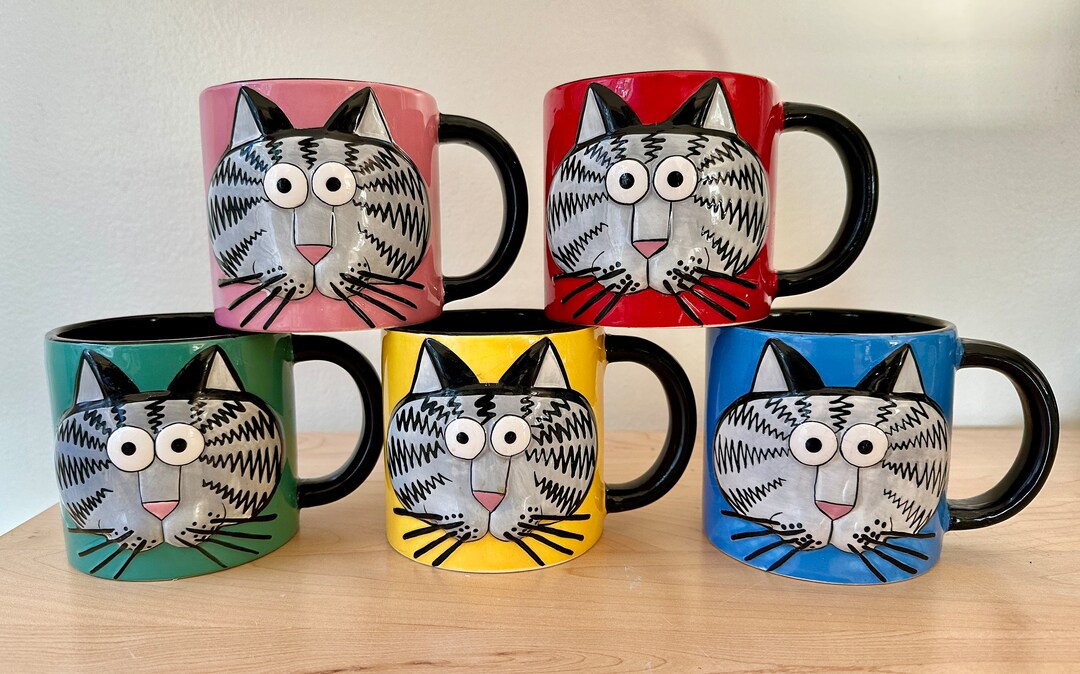 VERY RARE Authentic 1990's Vintage B Kliban Cat big Cat Collectors ...
