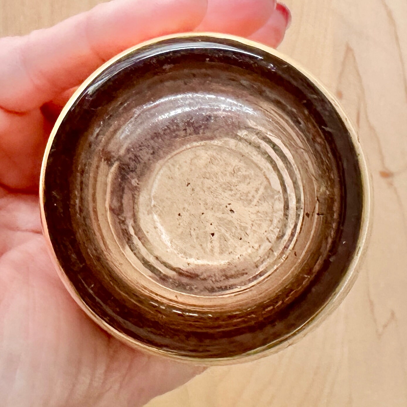 Vintage Ransgil Crystal Gold Vase With Gold Floral Detailed Edges ...