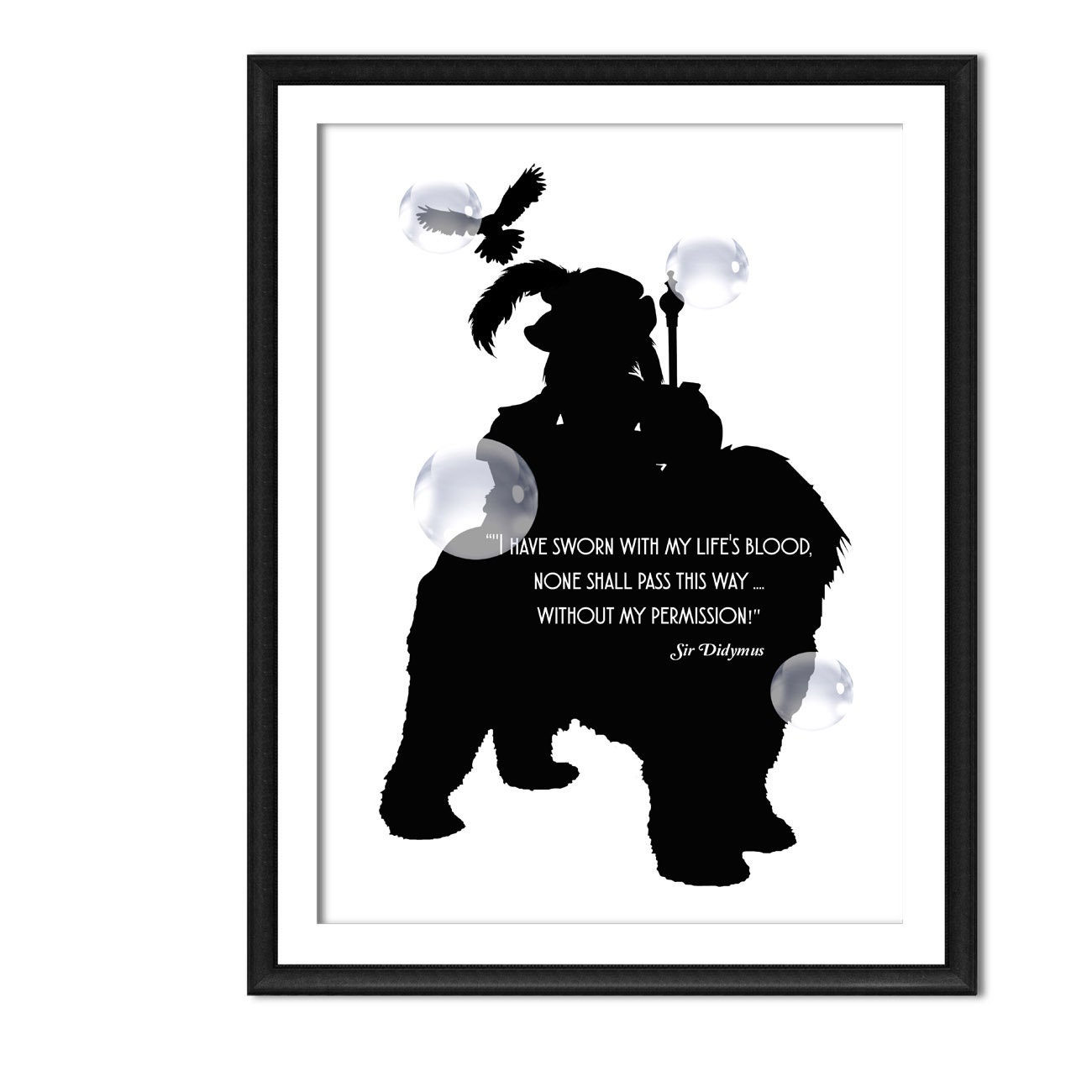Printable Wall Art X 4 - Labyrinth Movie Art - Instant Download - Print ...