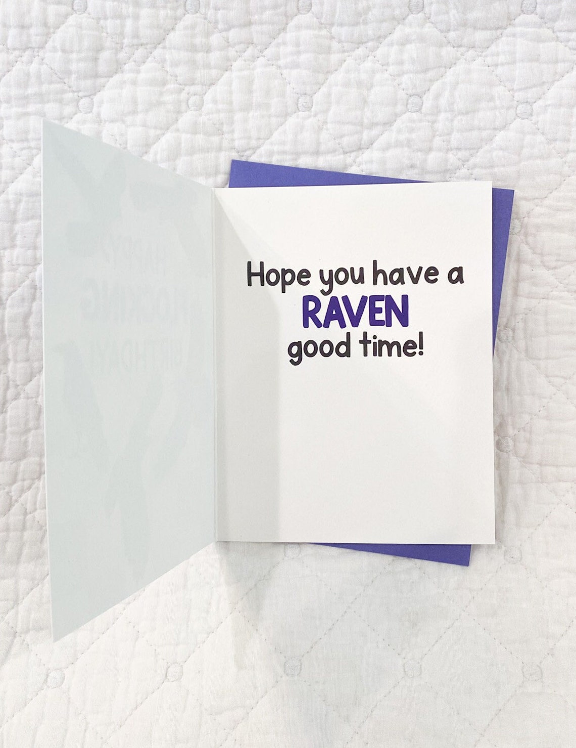 Happy Flocking Birthday Ravens Birthday Card Ravens Football, Baltimore ...