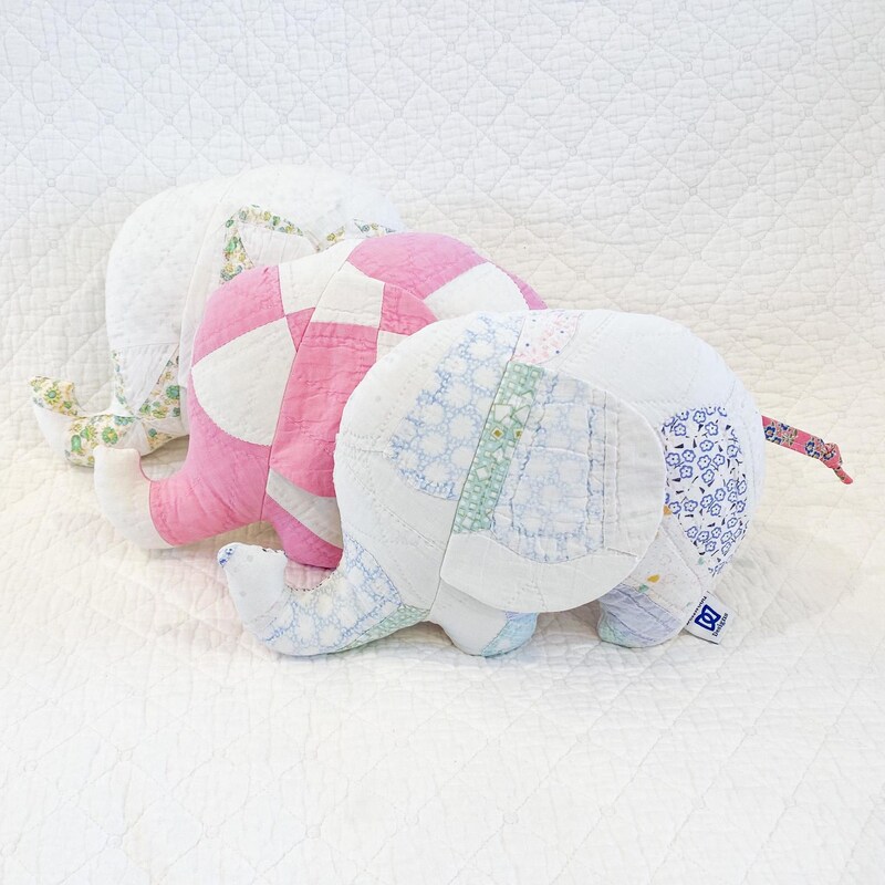Stuffed Elephant - Etsy