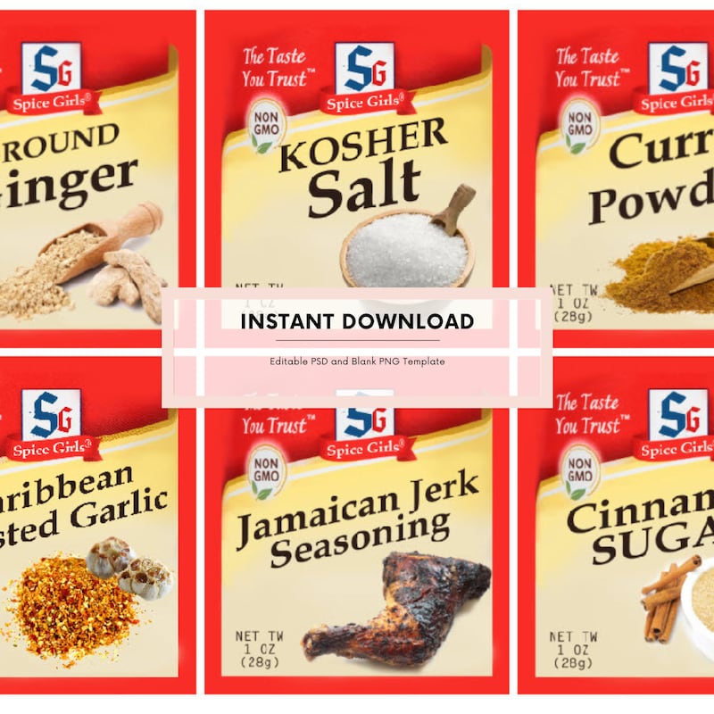 Printable Mccormick Spice Labels - Etsy