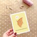 Croissant Food Pun Funny Greeting Card, Goodbye Farewell Card for Food ...