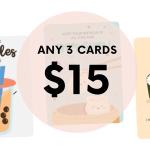 Ramen Cup Noodles Funny Food Pun Greeting Card, Just Because, Valentine ...