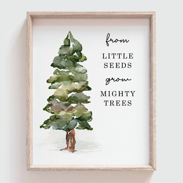 Grow Mighty Trees - Etsy