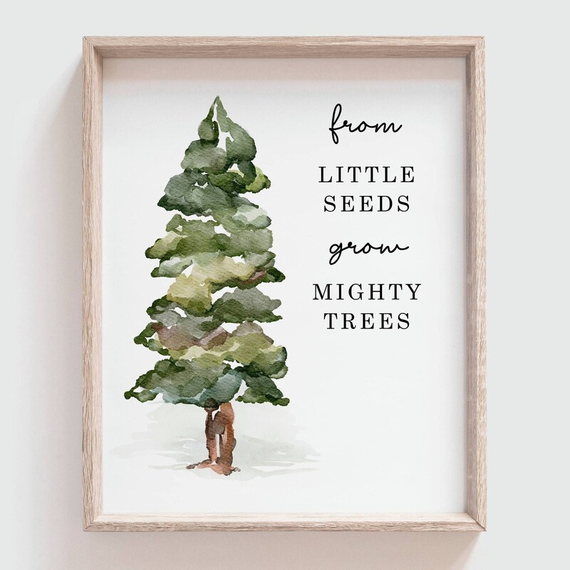 Grow Mighty Trees - Etsy