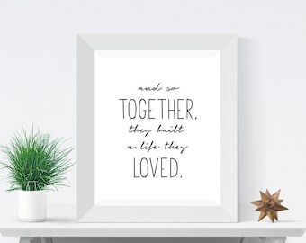 Marriage quote | Etsy