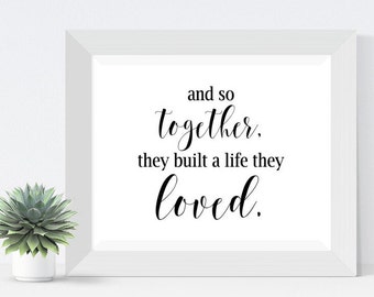 Marriage quote | Etsy