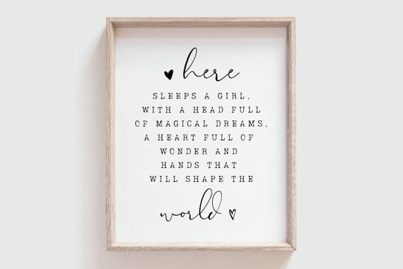 Sayings For Little Girls Rooms