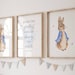 Peter Rabbit Nursery Wall Art Peter Rabbit Nursery Decor Peter - Etsy