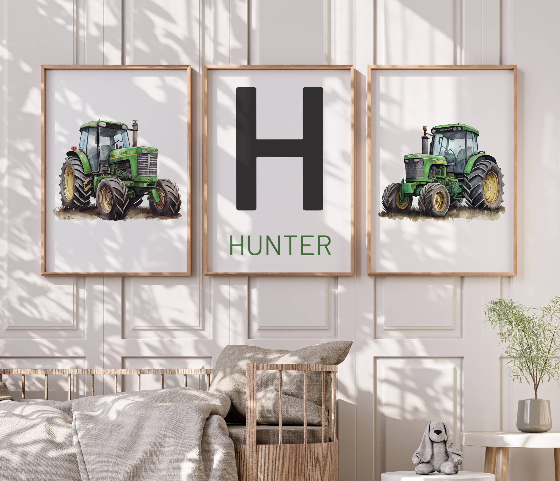 John Deere Wall Letters John Deere Big Farm 6210R Tractor With Loader