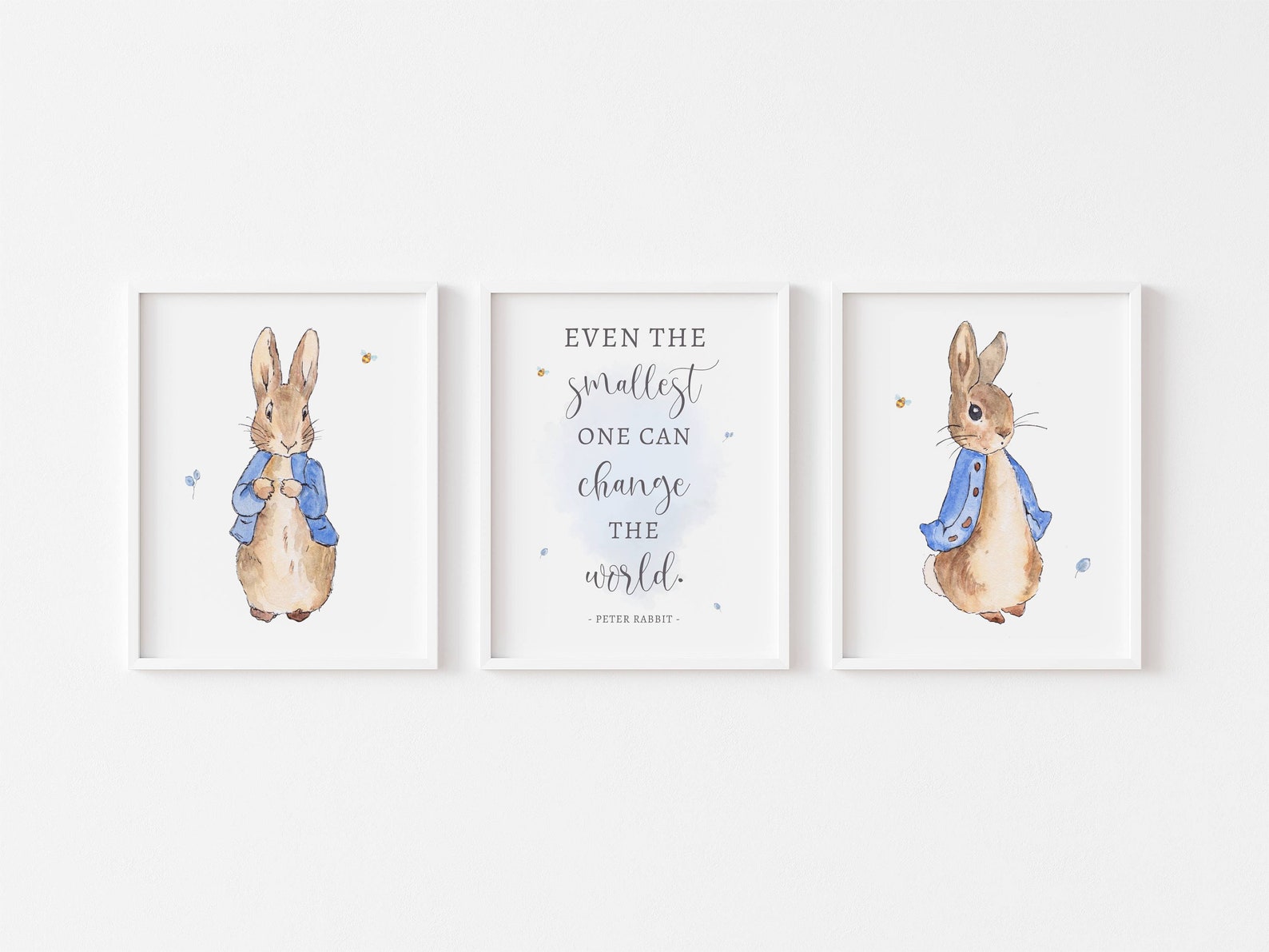 Peter Rabbit Nursery Wall Art Peter Rabbit Nursery Decor Peter | Etsy
