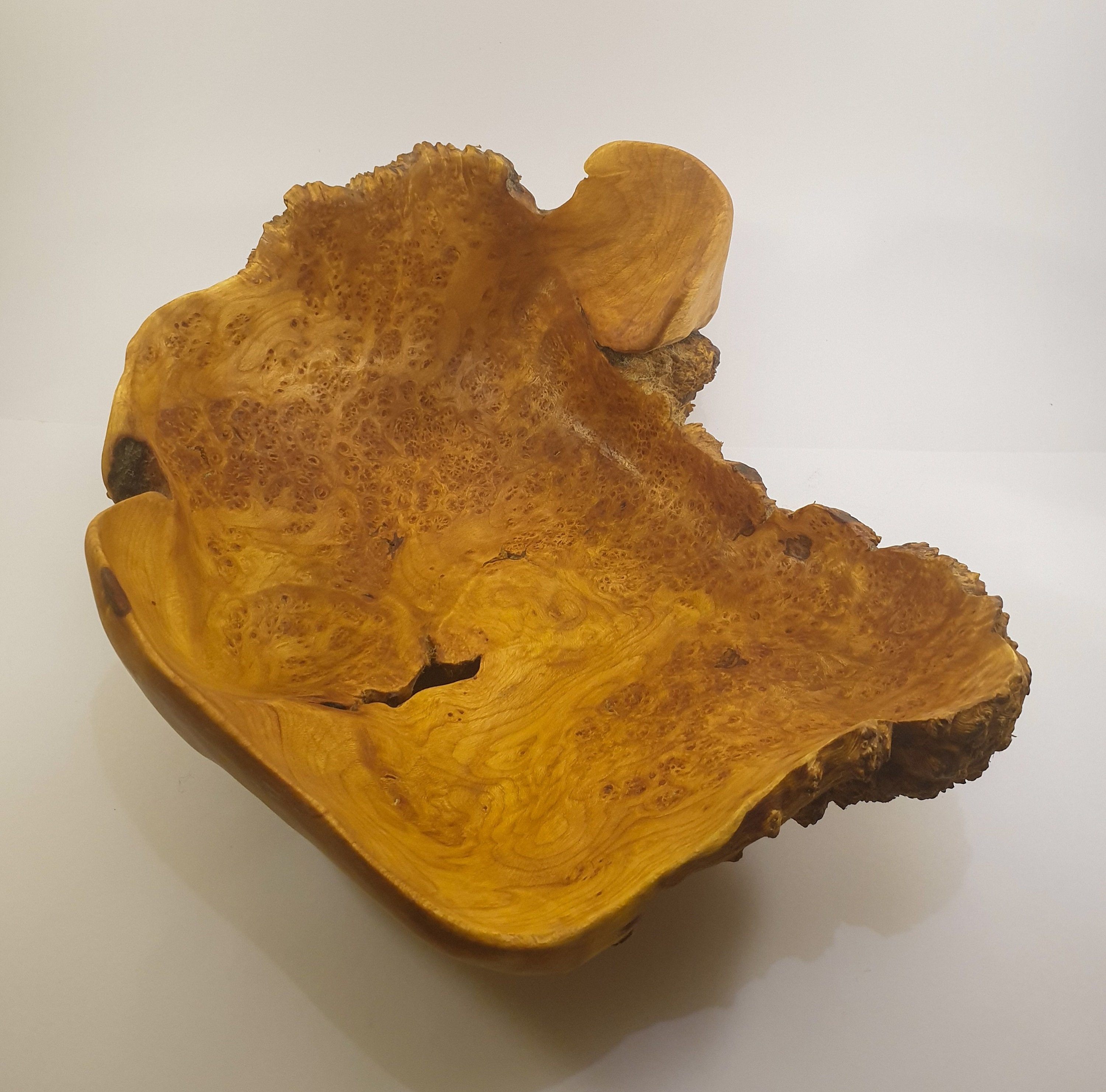 Cherry Laurel Burl Bowl - Etsy