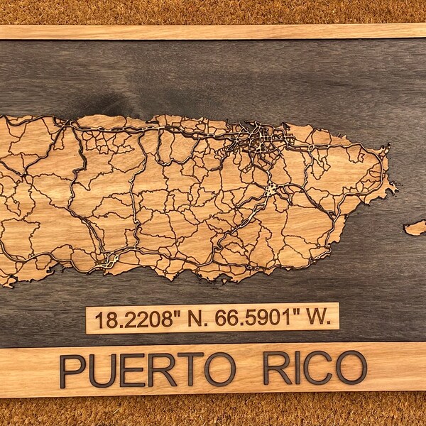 Puerto Rico Pin - Etsy