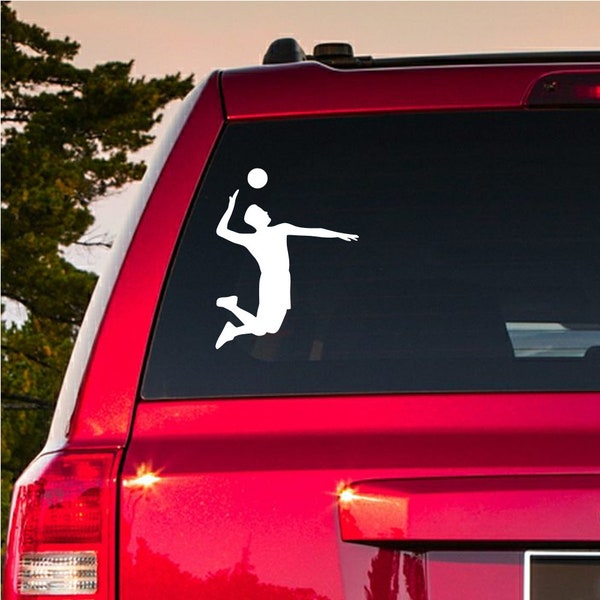 Volleyball Decal - Etsy