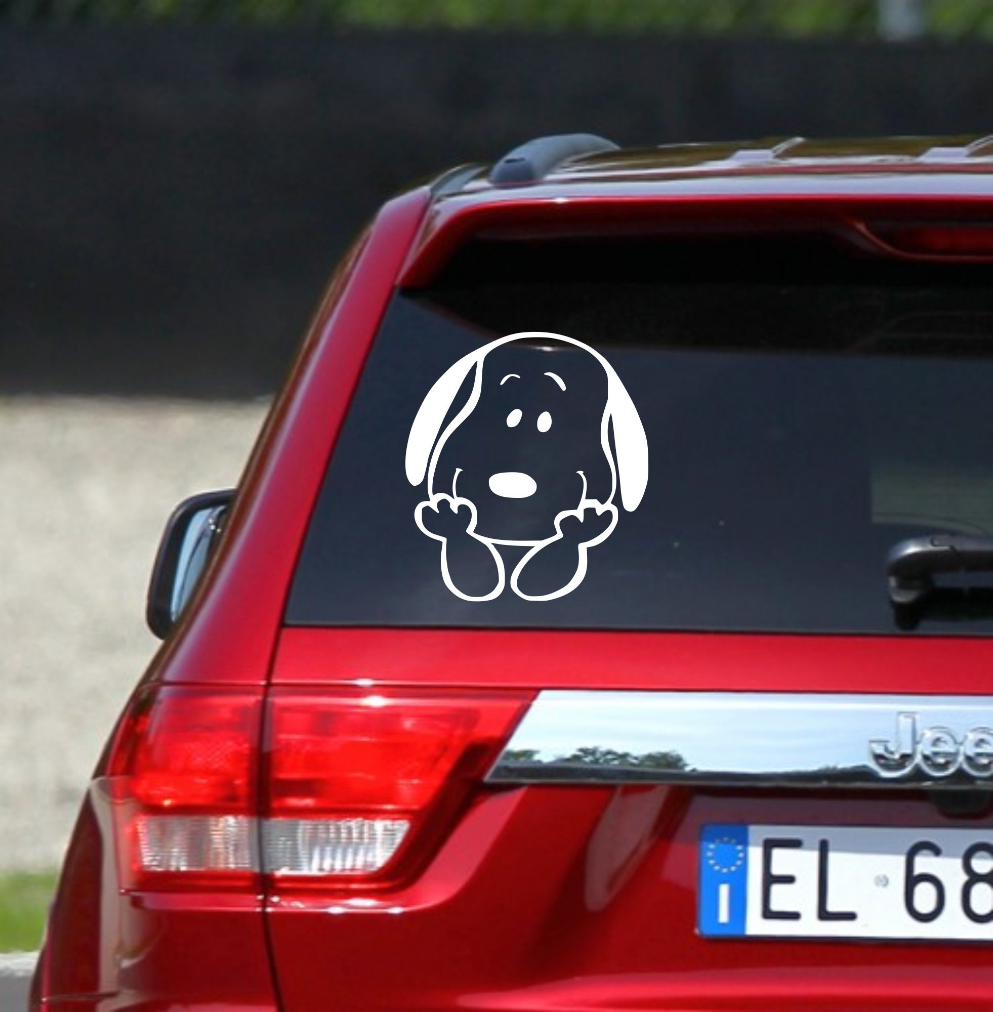 BUY2GET1FREE Cute Snoopy Vinyl Decal Car Truck Sticker Gift FREE ...