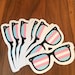 Transgender Flag Vinyl Sticker for Laptops and Water Bottles. Trans ...