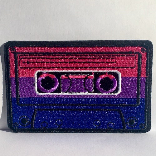 Bisexual Gay Pride Flag Embroidered Patch - Etsy