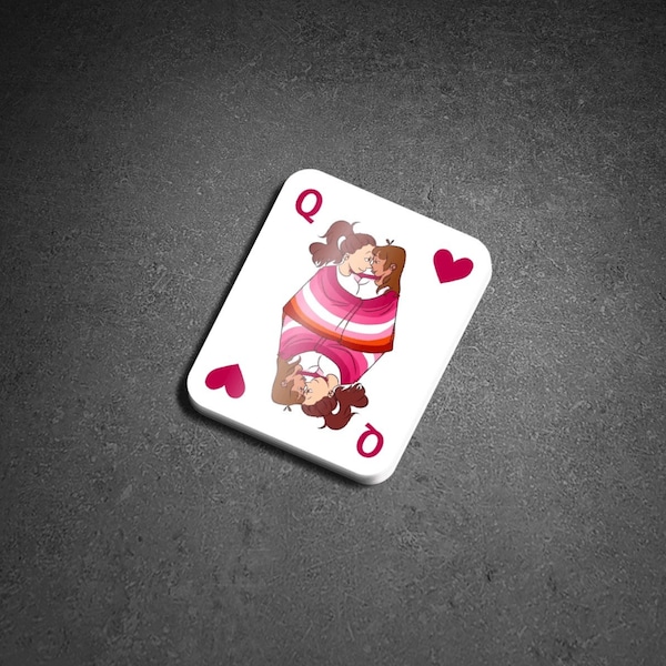 Lesbian Playing Card - Etsy