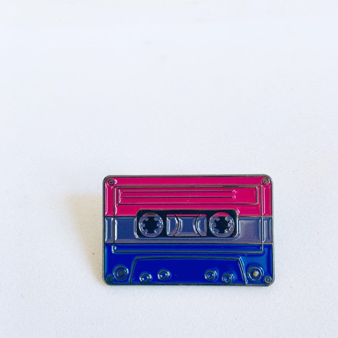 Bisexual Pride Flag Pin - Bisexual Pin - Bisexuality Pins and Buttons ...