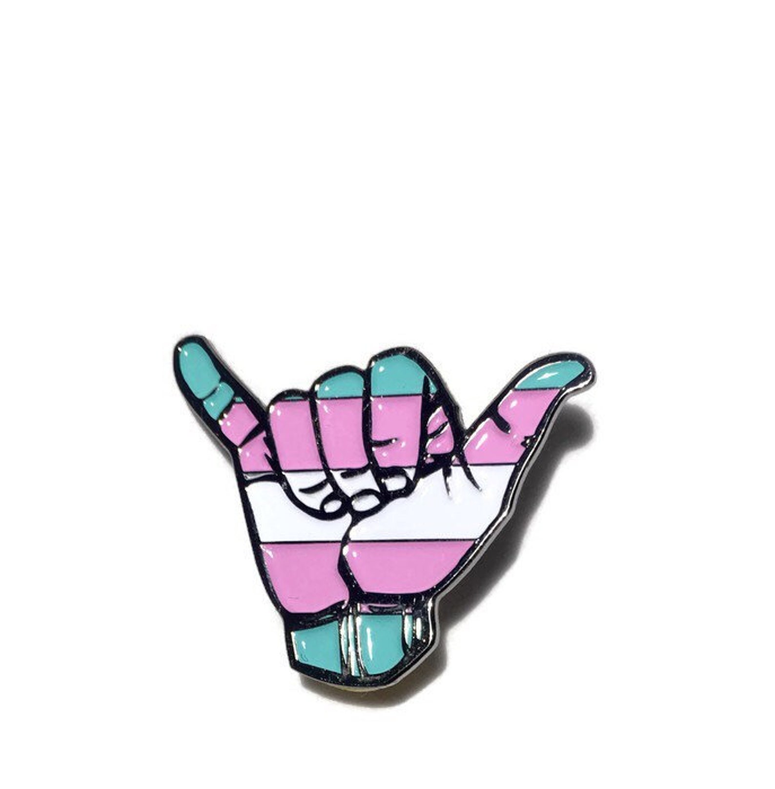 Pastel Transgender Pride Pin / Trans Flag Pin /trans Enamel - Etsy