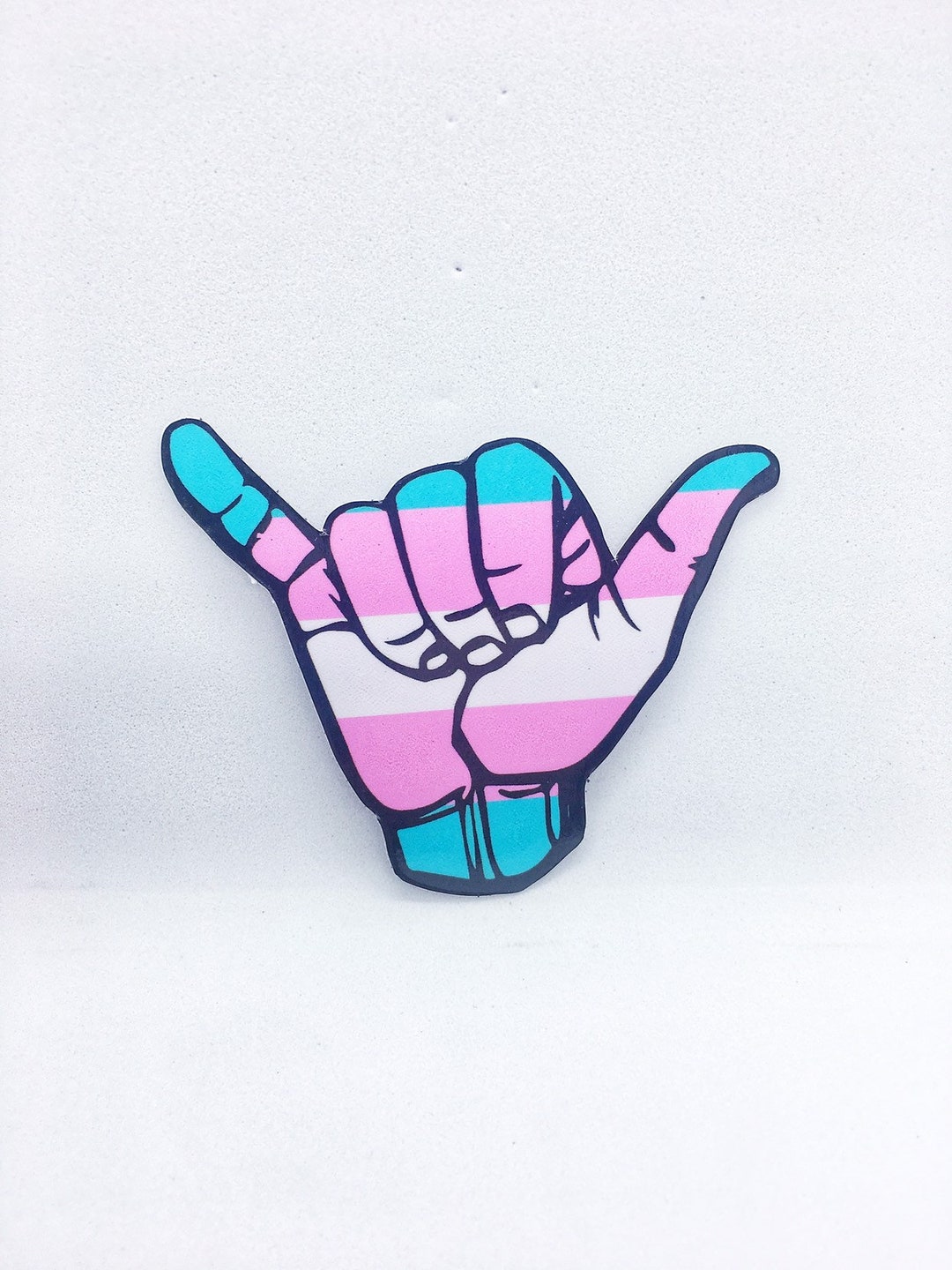 Transgender Flag Sticker | Vinyl Sticker | Trans Pride Decal | Queer ...