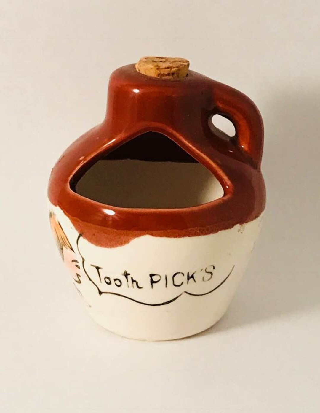 Vintage Hillbilly Moonshine Toothpick Holder - Made in Japan - Etsy