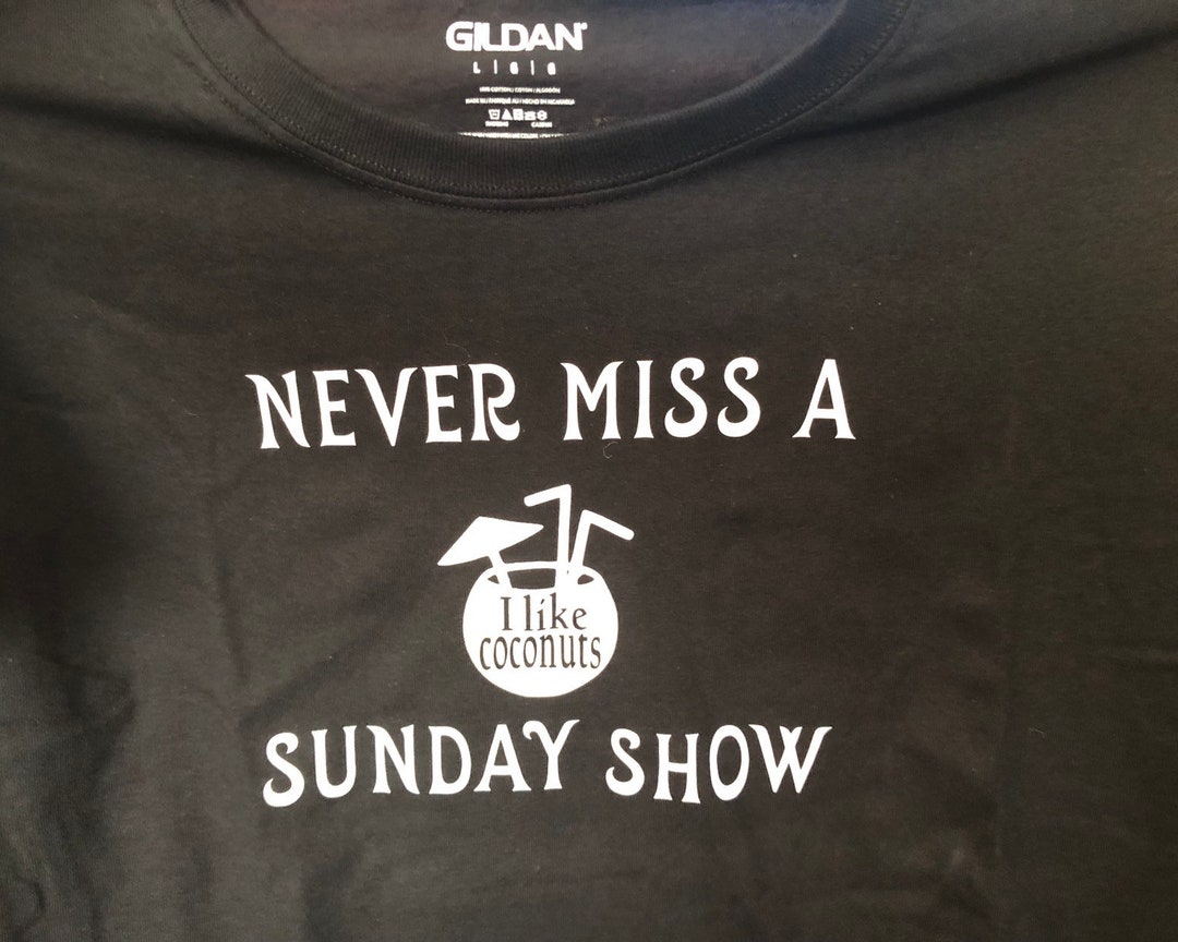 Never Miss A Sunday Show Panic Shirt - Etsy