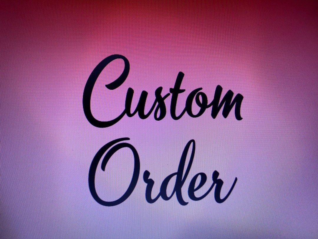 Andrea Custom Order Vinyl Iron on Transfer - Etsy