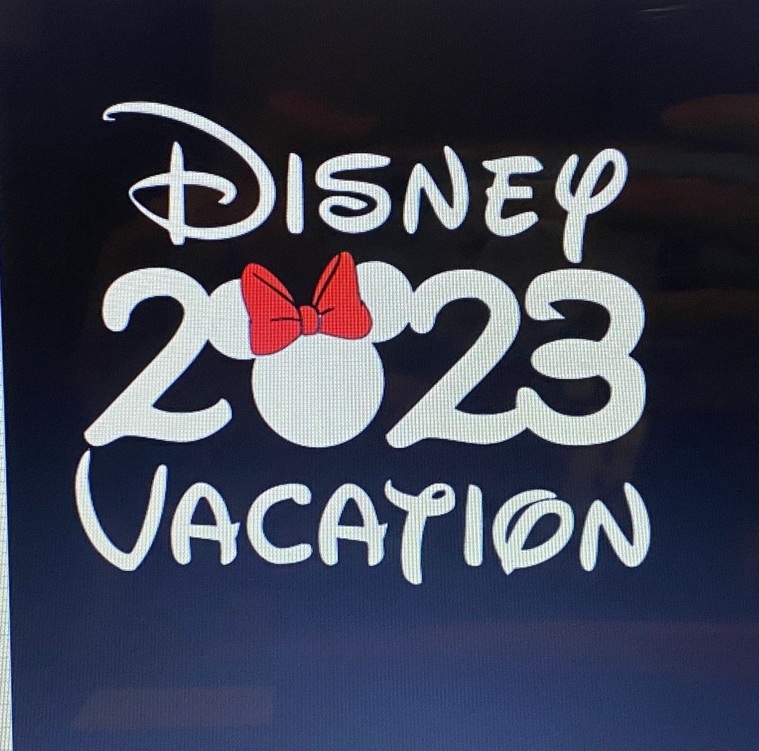 Disney Vinyl Iron On Disney Iron on Shirts Disney Decals - Etsy