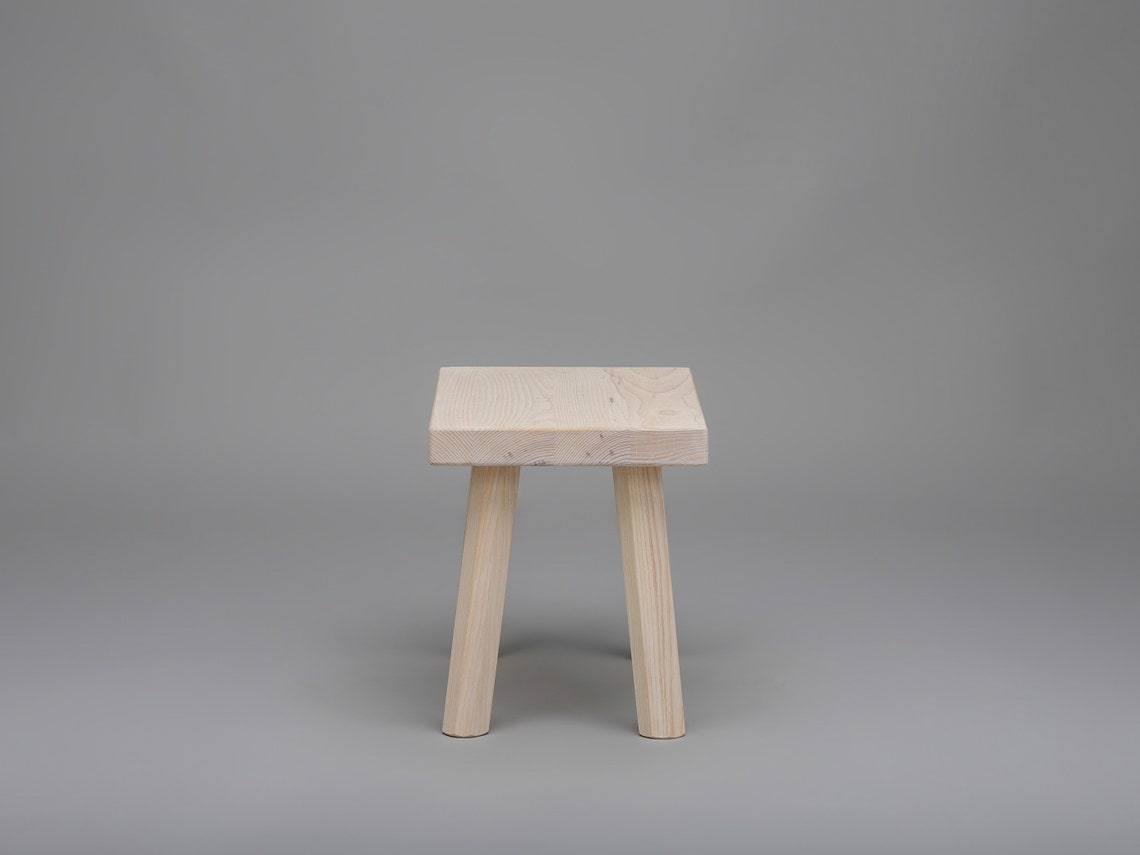 White Wooden Bench Small Wood Bench White Step Stool Wooden | Etsy