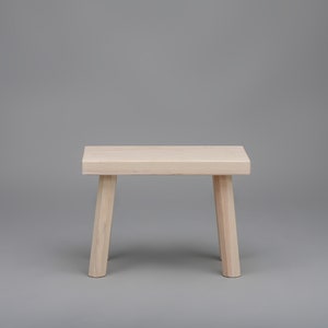 White Wooden Bench Small Wood Bench White Step Stool Wooden - Etsy