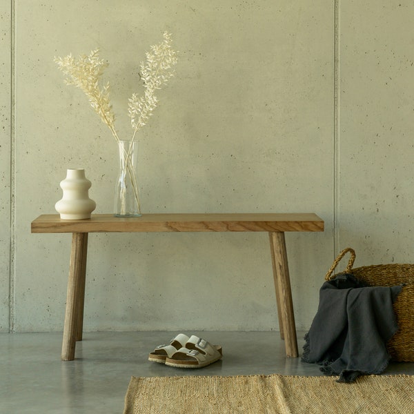 Small Wood Bench - Etsy