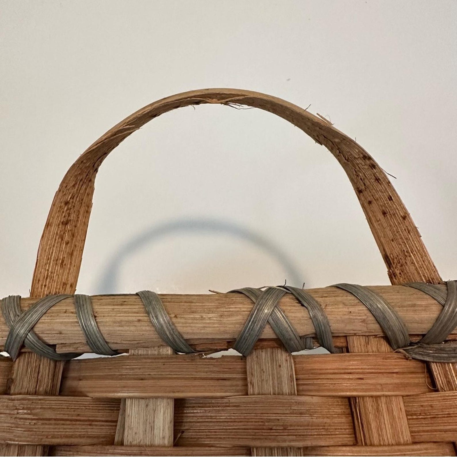 Vintage Cottagecore Cottage Multi-color Woven Braided Heart Wall ...