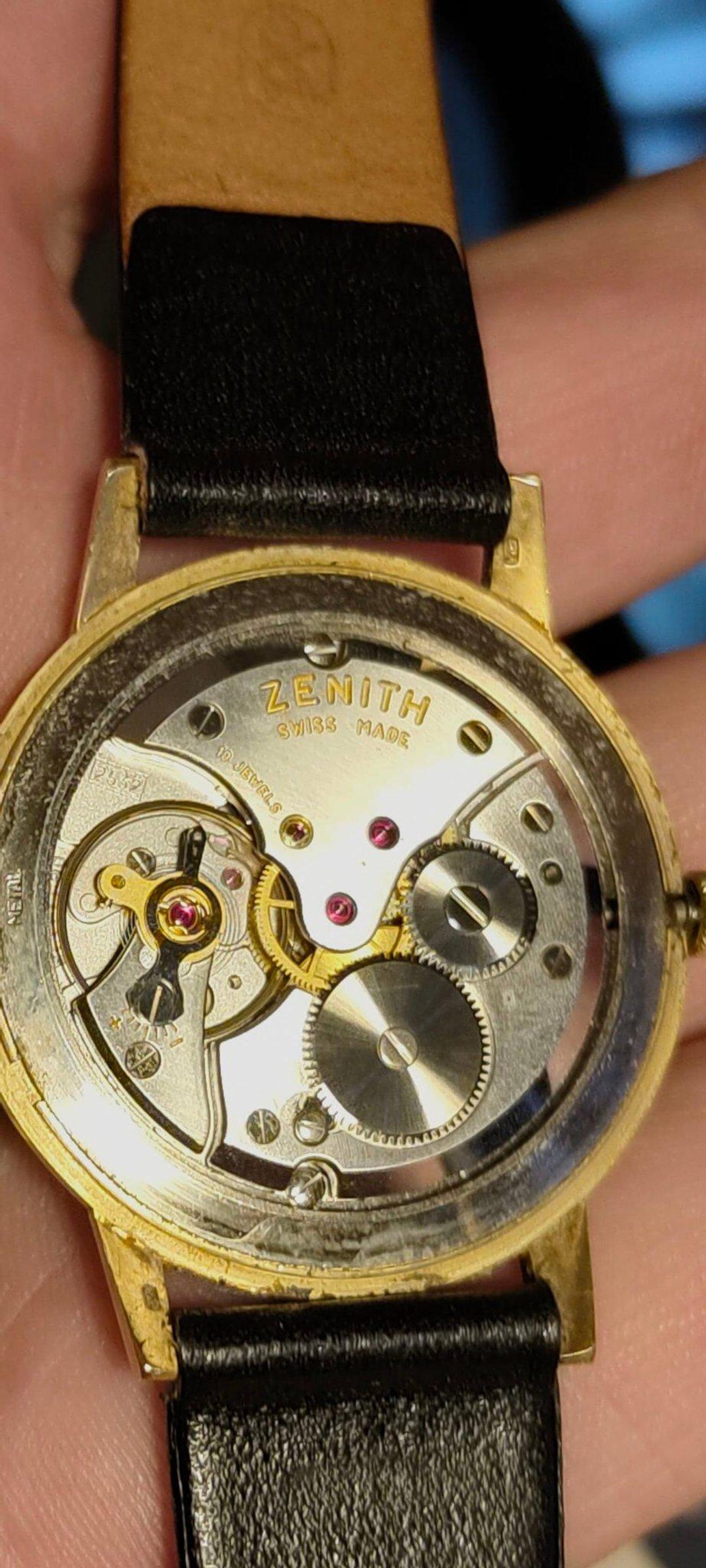 Zenith 18k Gold Men Wristwatch - Etsy Canada