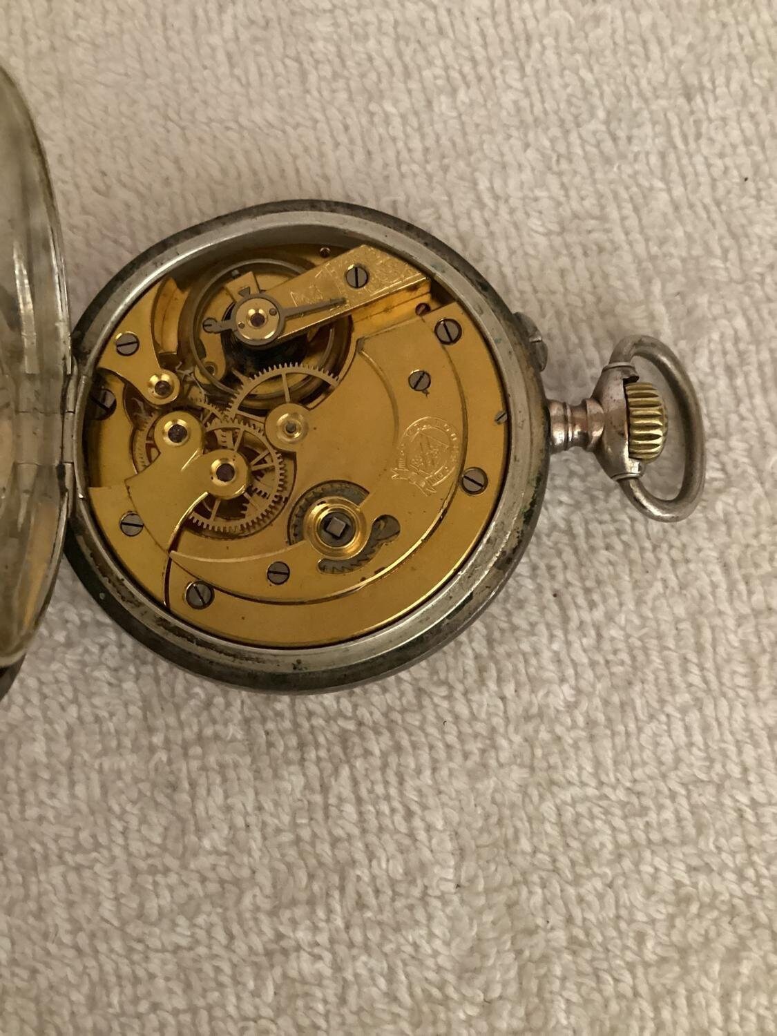 Billodes Silver Pocket Watch - Etsy