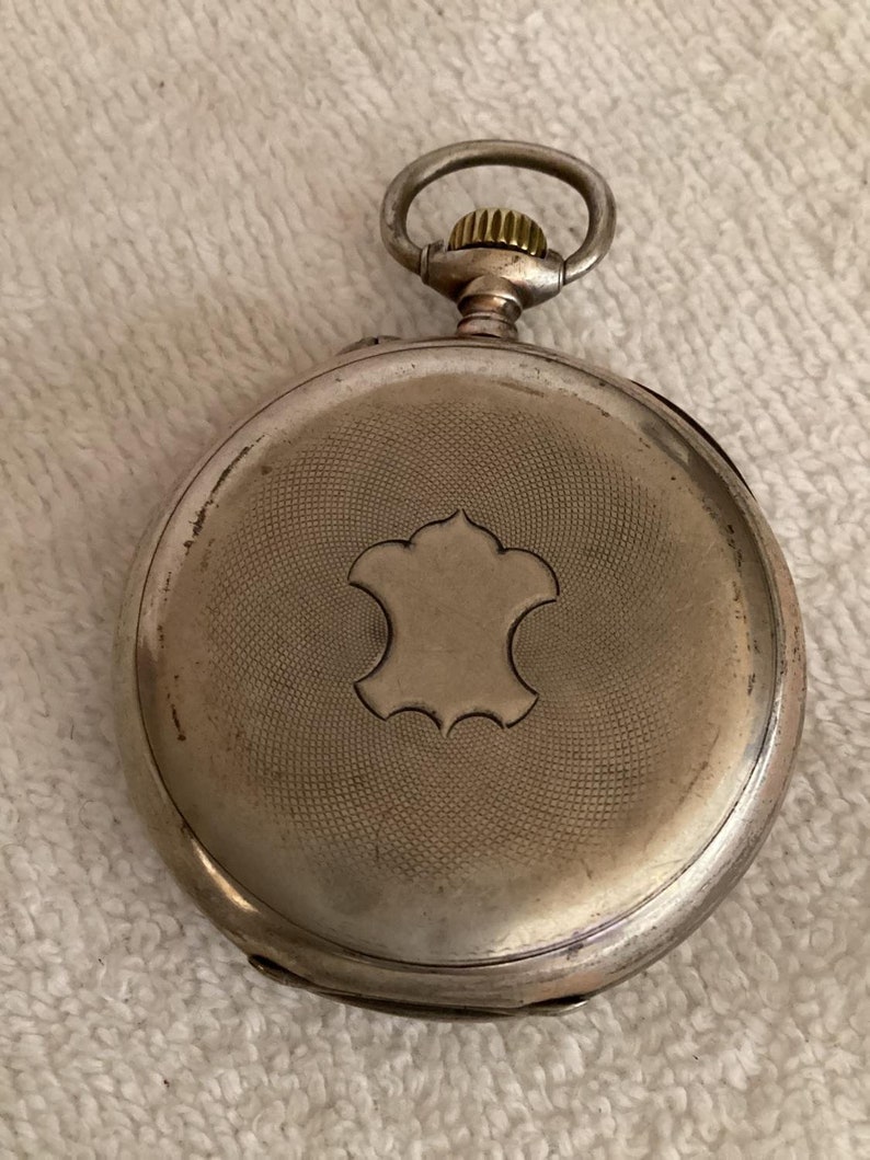 Billodes Silver Pocket Watch - Etsy