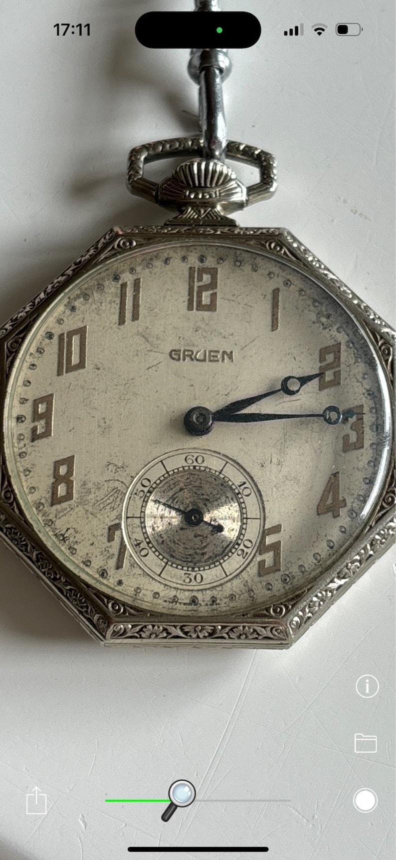 Gruen Pocket Watch - Etsy