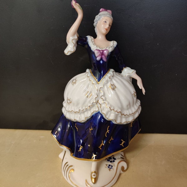 Royal Dux Lady Figurine - Etsy