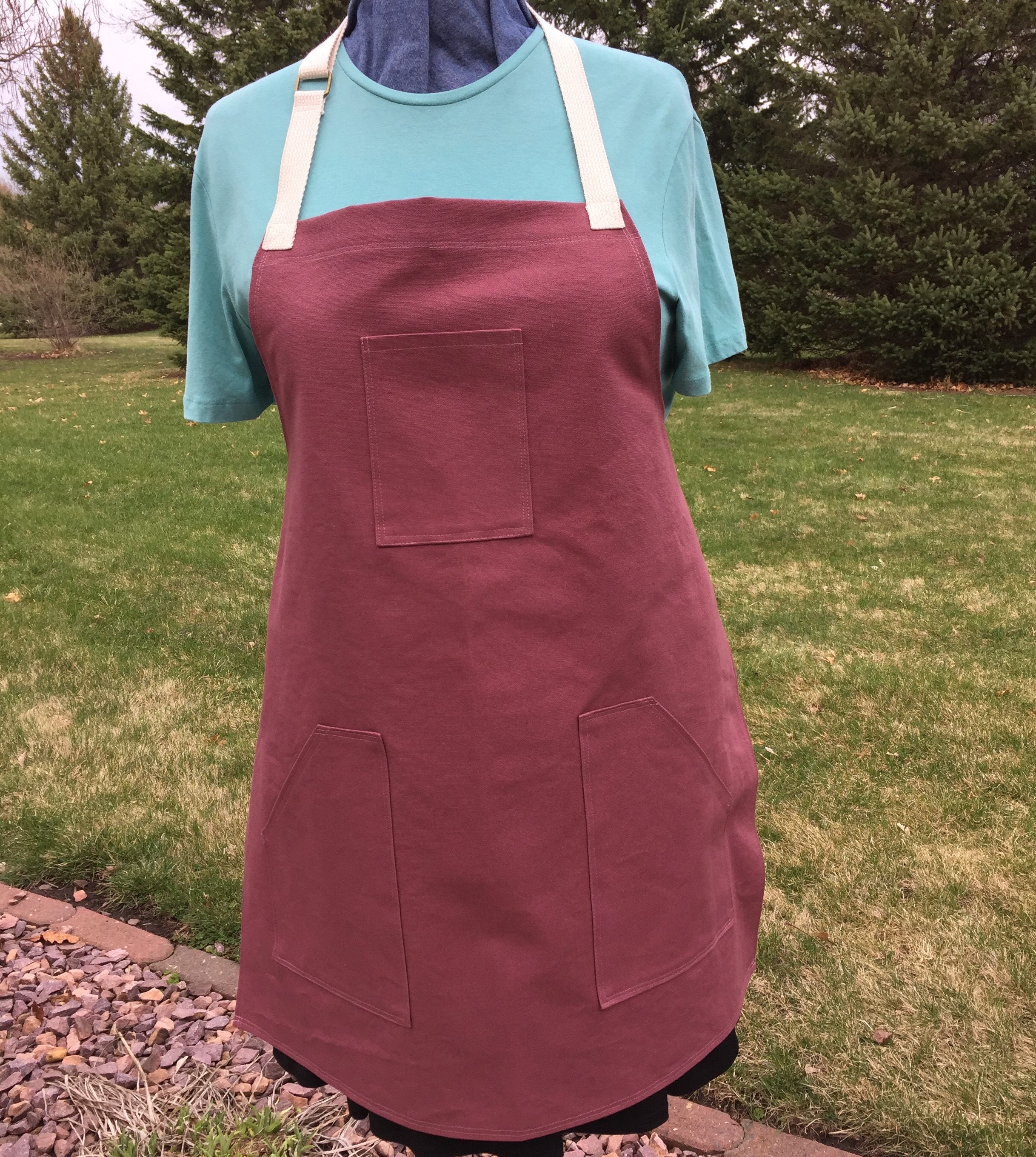 Apron Industrial Apron Canvas Apron Barista Chef Apron XL Apron XXL ...