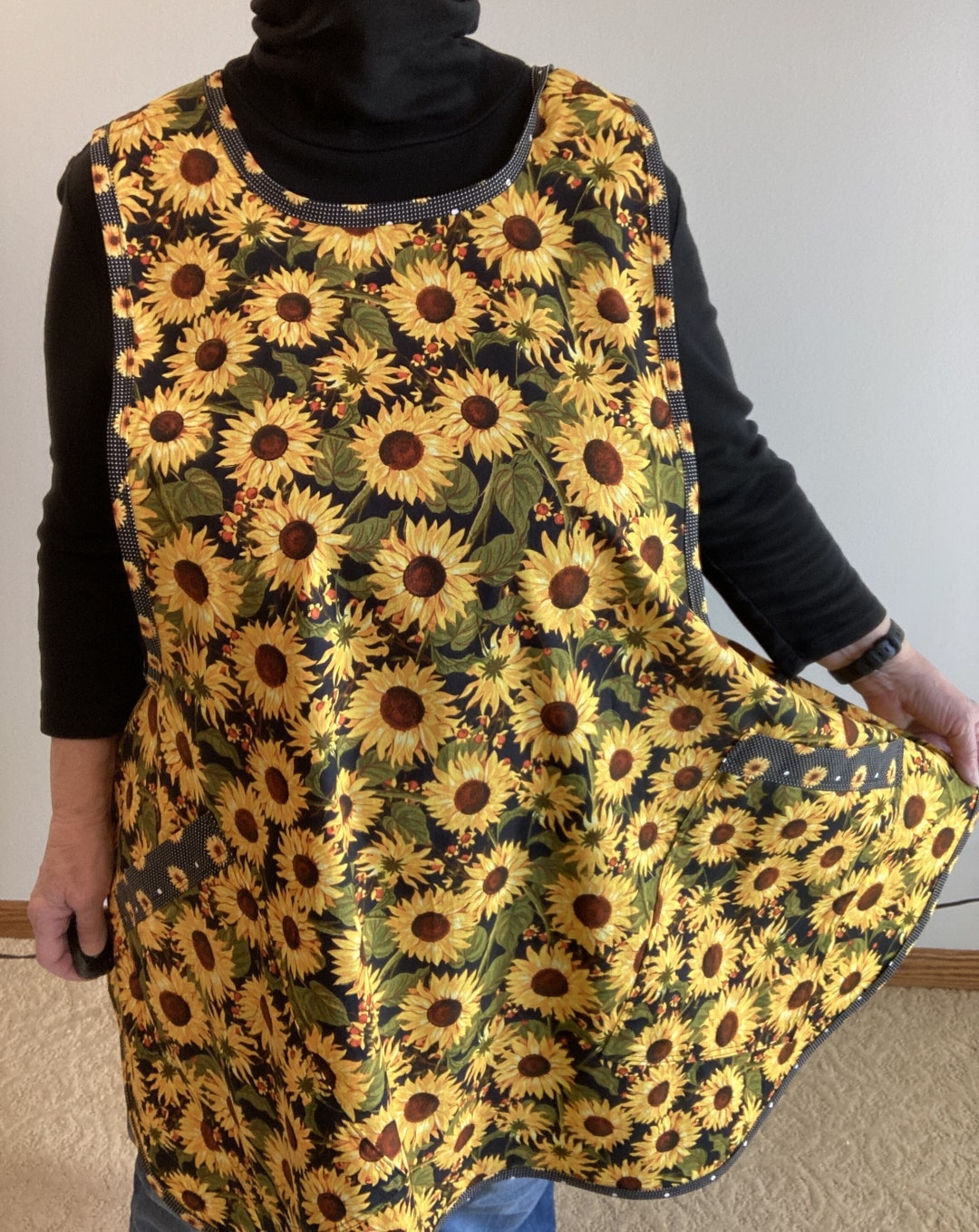 Crossback Apron; Cross Back Apron; No Tie Apron; Large Apron; XL Apron ...