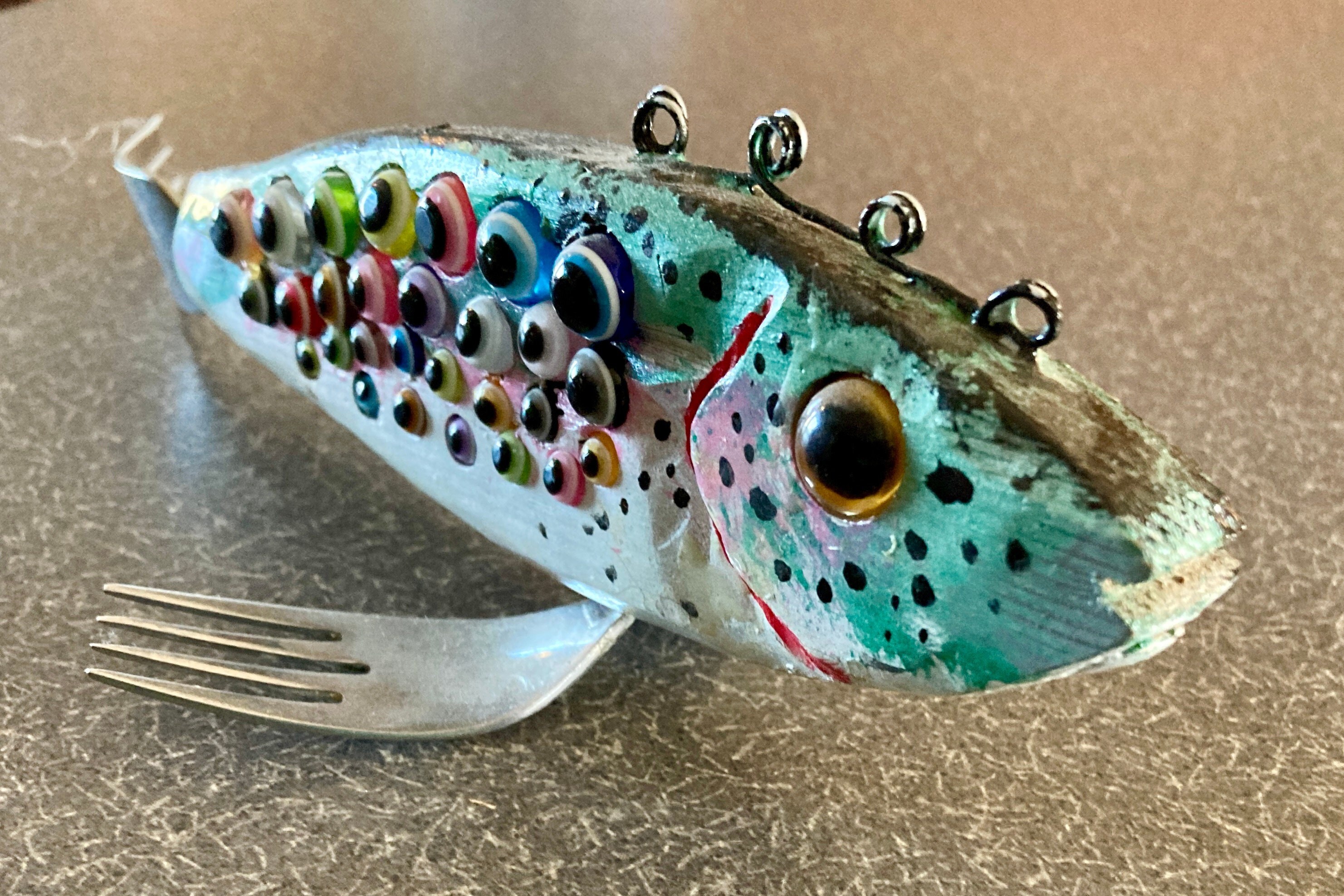 61 Eyed Rainbow Trout Fork Fins and Tail - Etsy