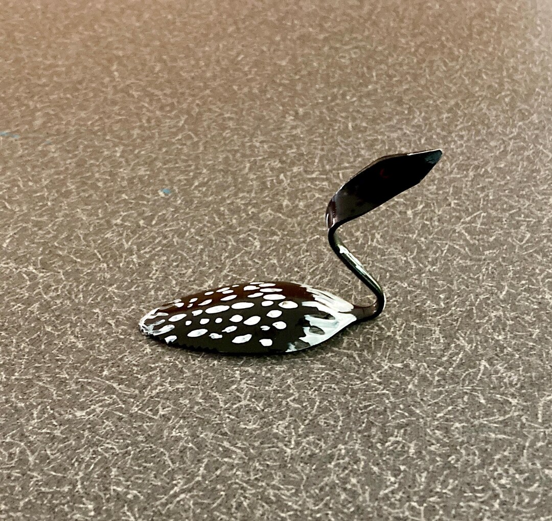 Handmade Loon Spoon Art: Upcycled Metal Sculpture - Etsy