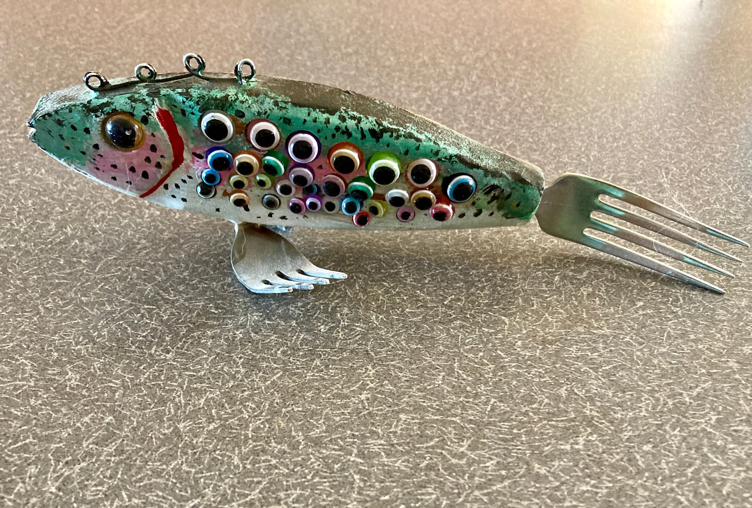 61 Eyed Rainbow Trout Fork Fins and Tail - Etsy