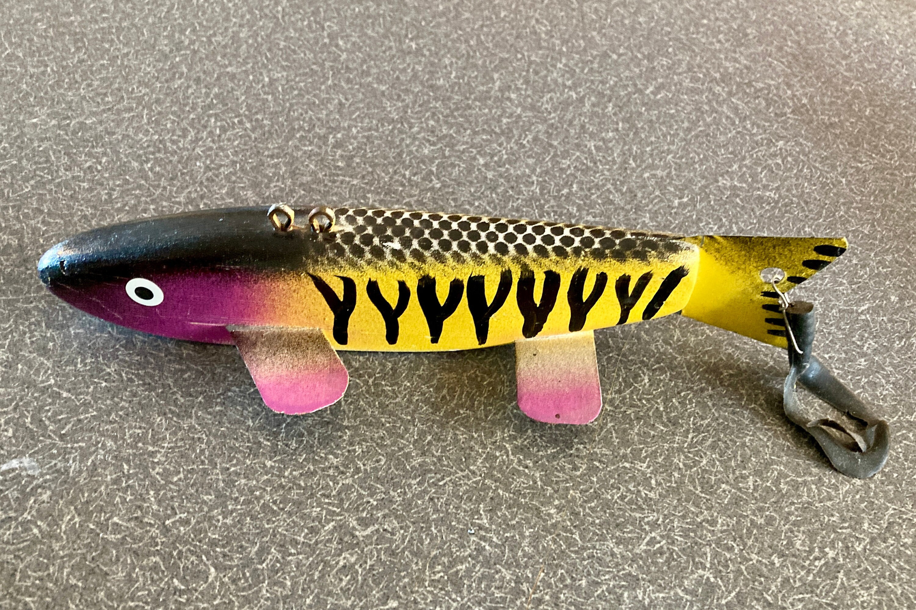 Duey Johnson Vintage Minnesota Folk Art Fish Spearing Decoy - Etsy