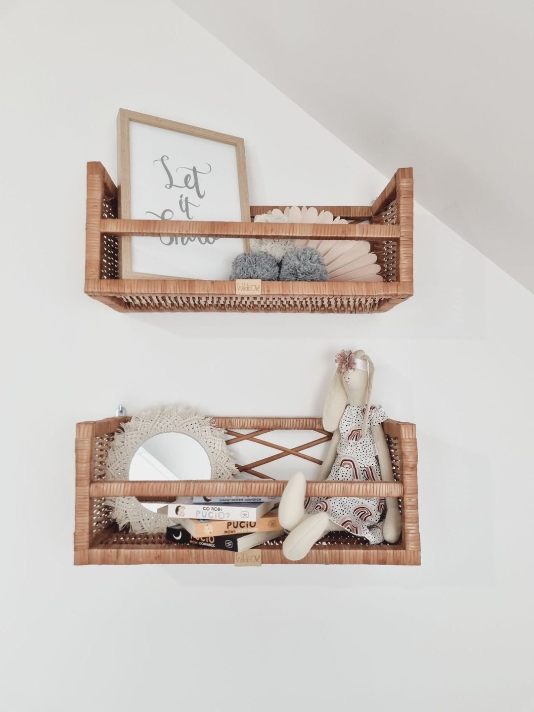 Wiklibox Rectangular NATURAL Wicker Wall Cabinet (1pc) - Etsy