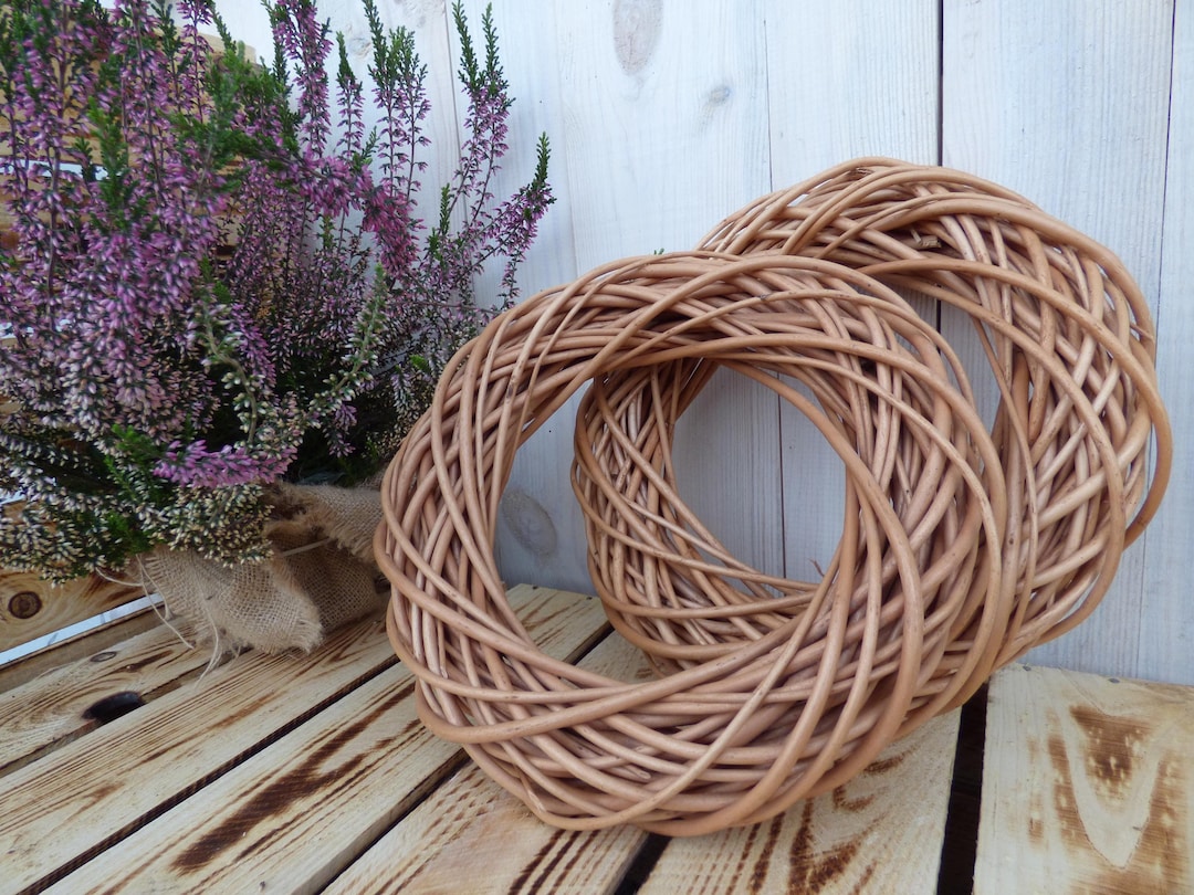 Wicker Wreath. Christmas Wreath. Christmas Gifts . Wicker Garland. Door ...