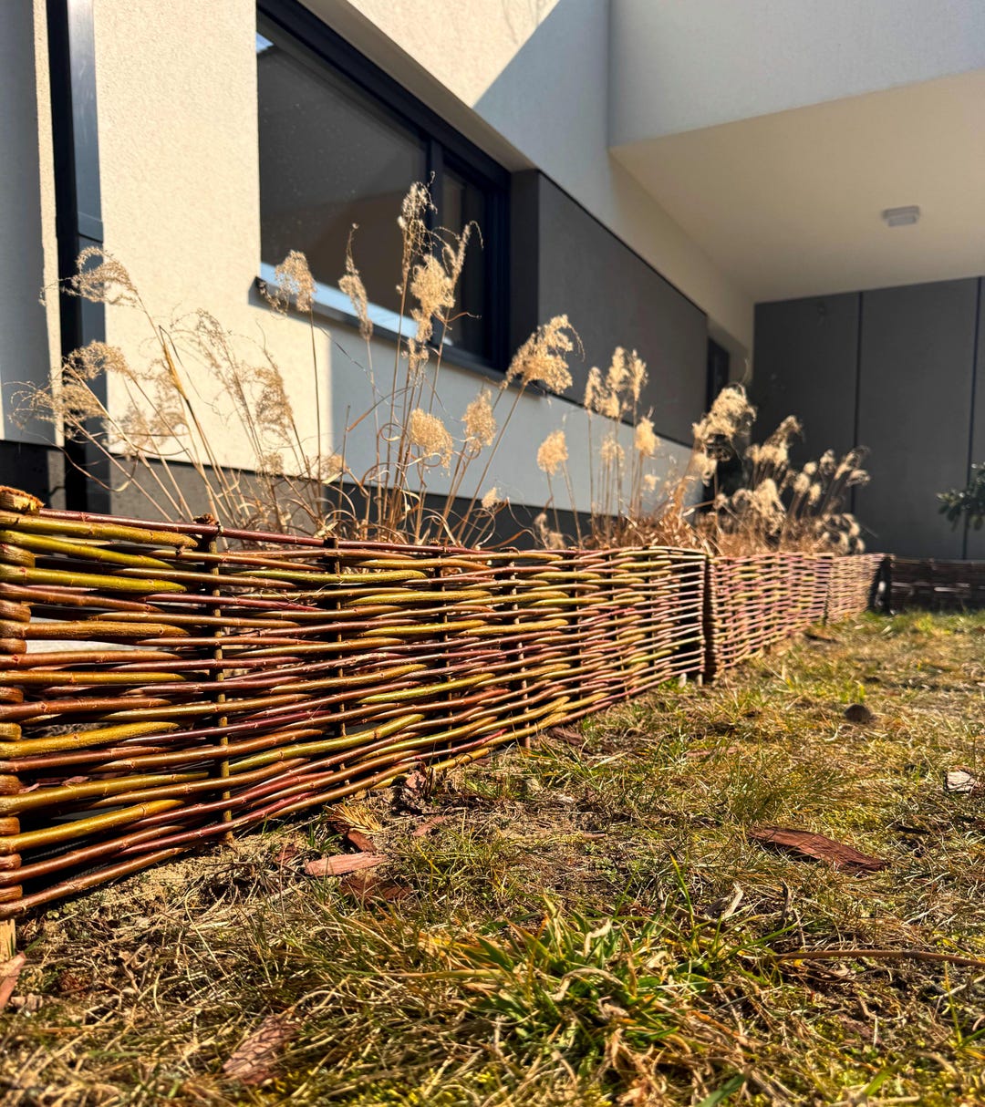 Wicker Fence - Garden Fence - Wicker Palisade - Garden Palisade ...