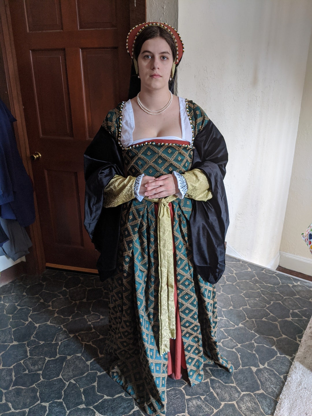 CUSTOMIZED Hand Made Tudor French Hood - Etsy