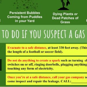 Gas Leak Safety Information Flyer Template Plan Sheet (great for ...